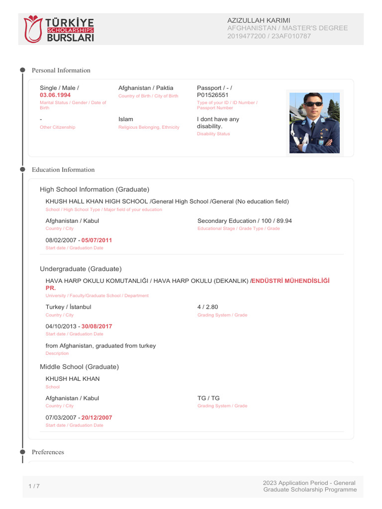 23AF010787 SummaryPDFEn | PDF | Academic Degree | Internship