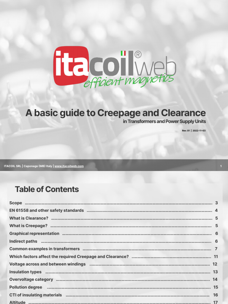 A_basic_guide_to_Creepage_and_Clearance | PDF | Insulator (Electricity ...