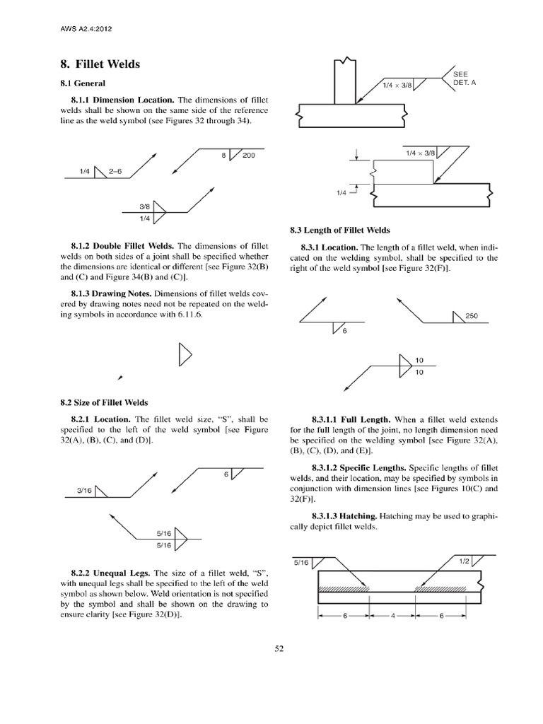 Fillet Weld Size | PDF