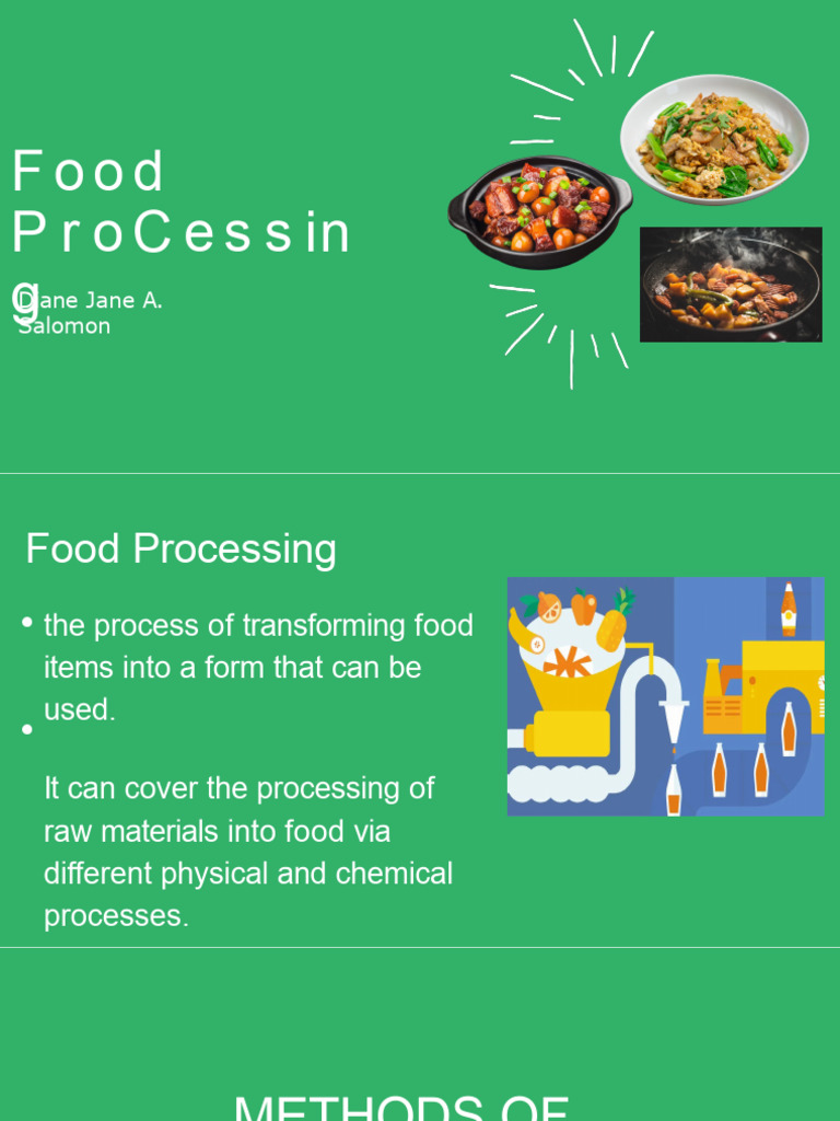 Food Processing | PDF