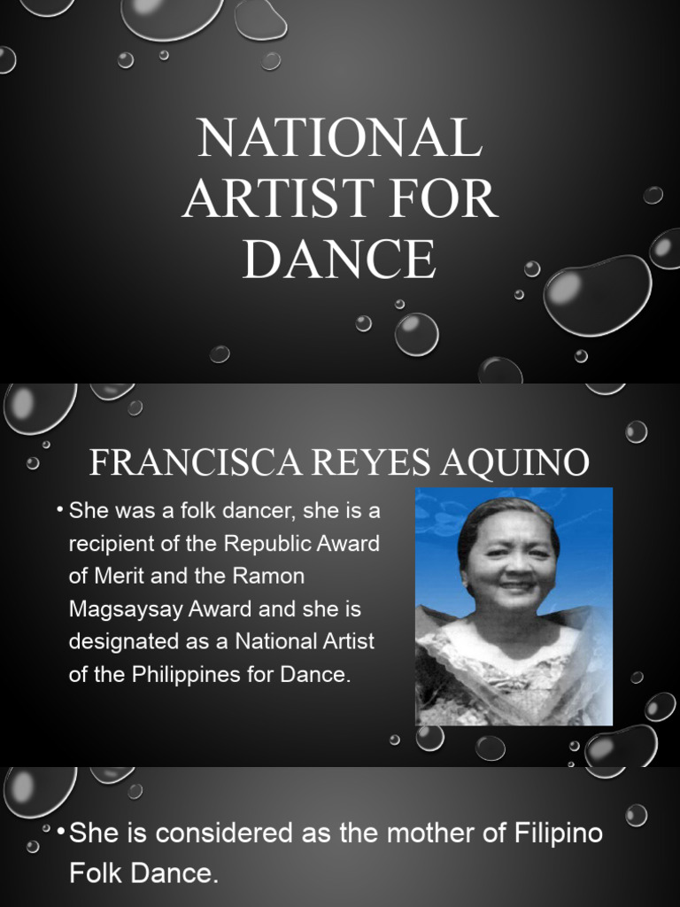 National Artist For Dance | PDF | Dances | Performing Arts