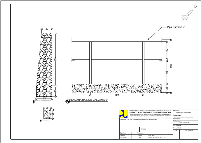 Tahap I-Denah Paving | PDF