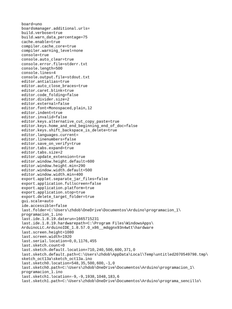 preferences | PDF | Software | Computing