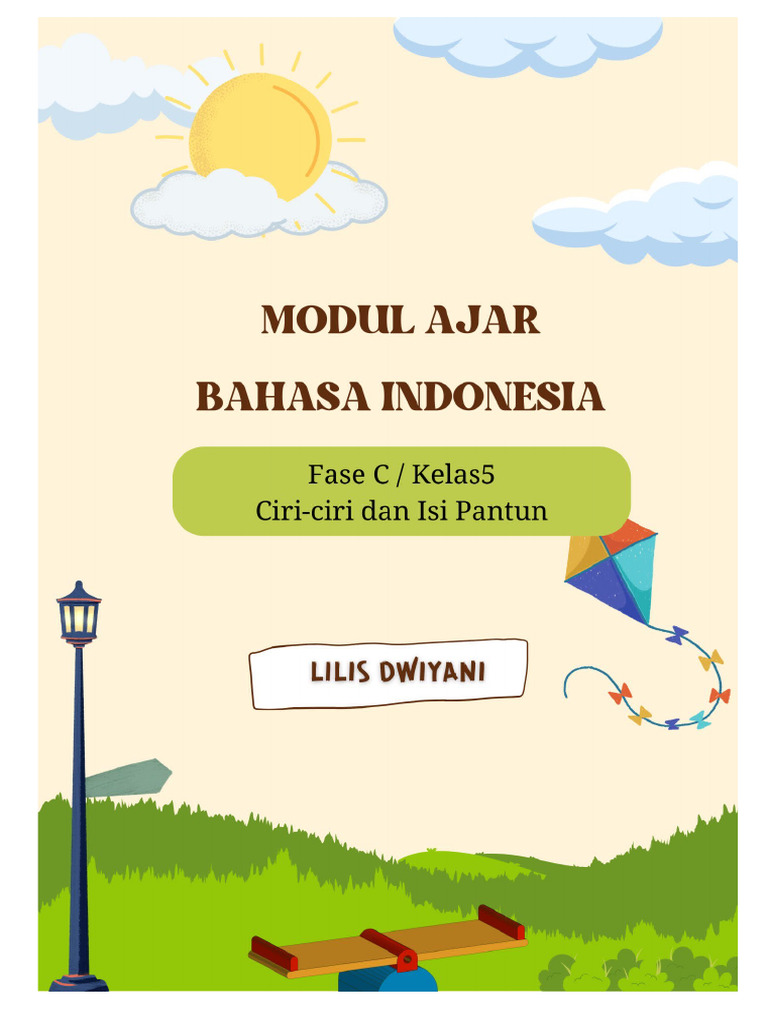 Modul Ajar B Indo Kelas 5 | PDF