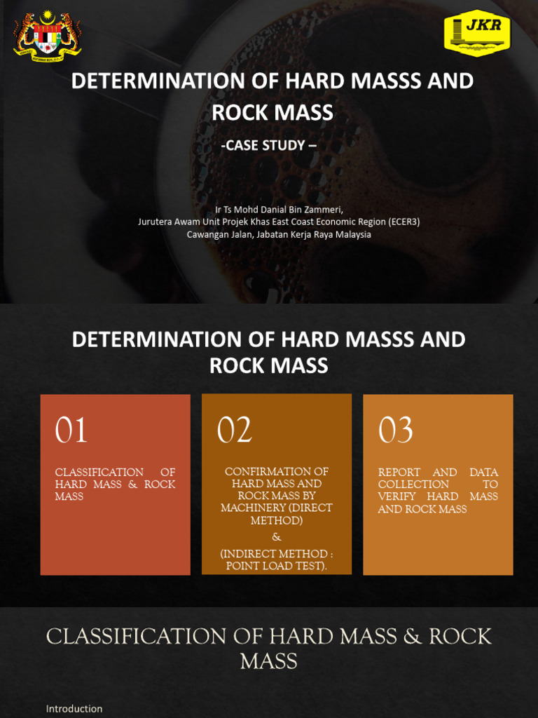 Hard Mass and Rock Mass Classification | PDF