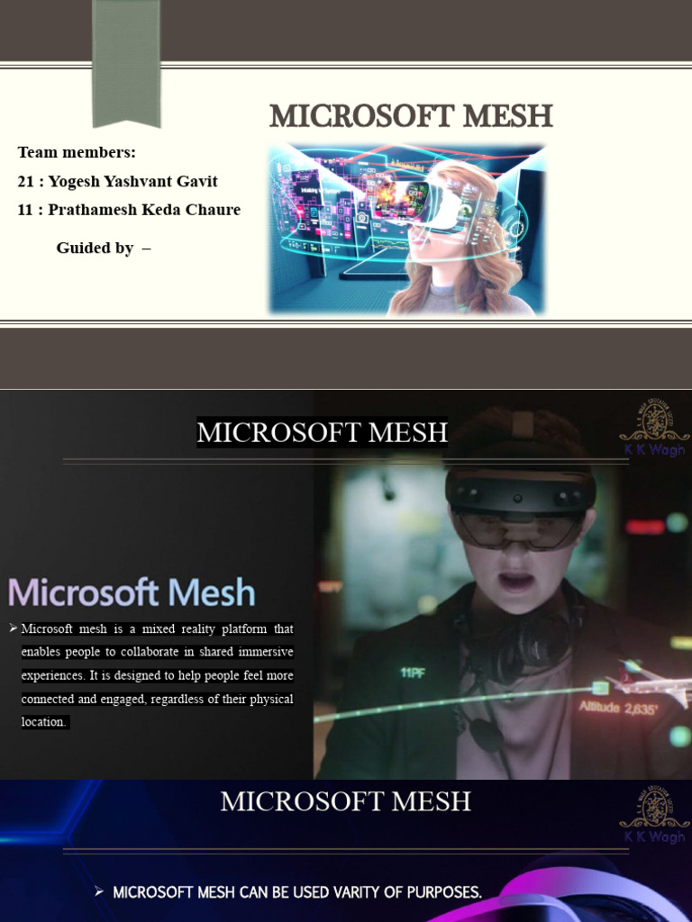 microsoft mesh | PDF