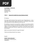 Banning Letter Template | PDF | Social Institutions | Social Science