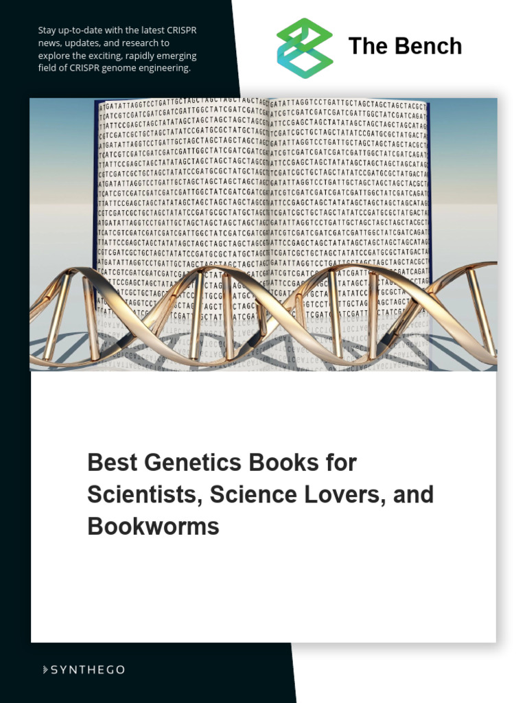 Best Genetics Books For Scientists, Science Lovers, and Bookworms | PDF ...