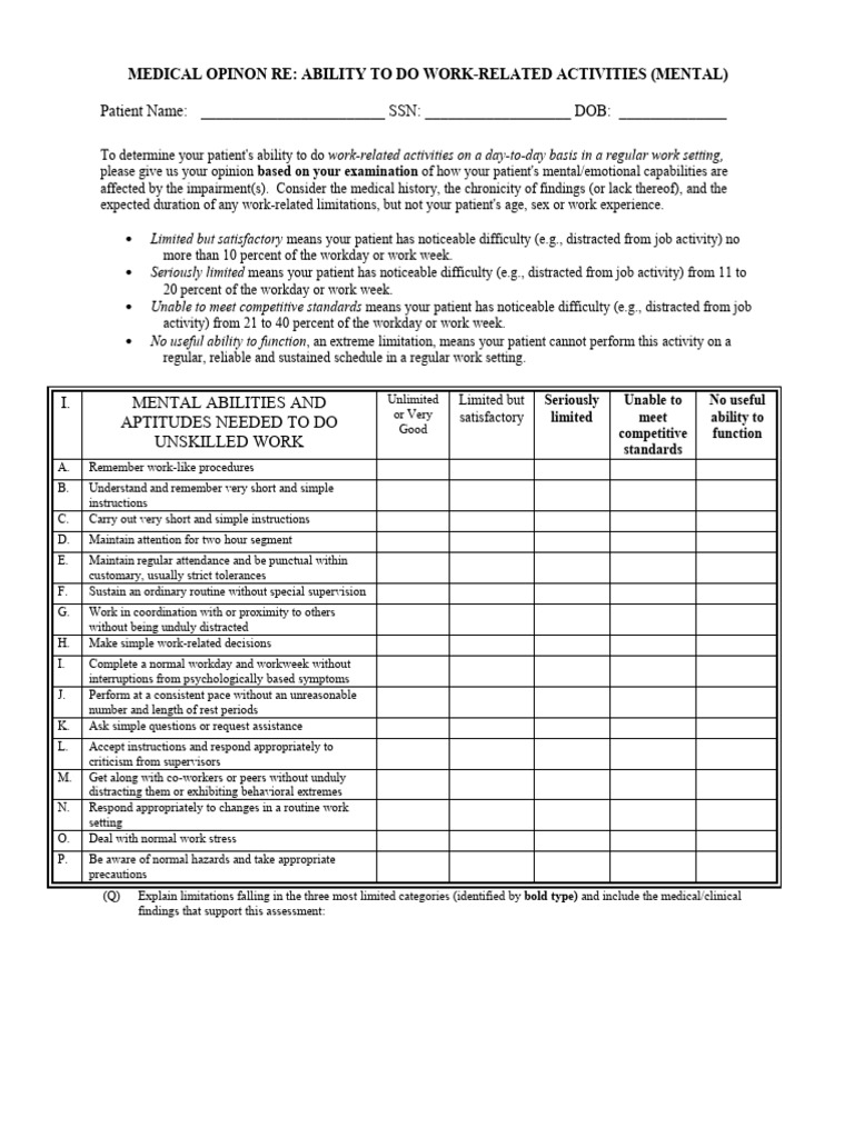 RFC Form (Mental) | PDF | Business | Self-Improvement