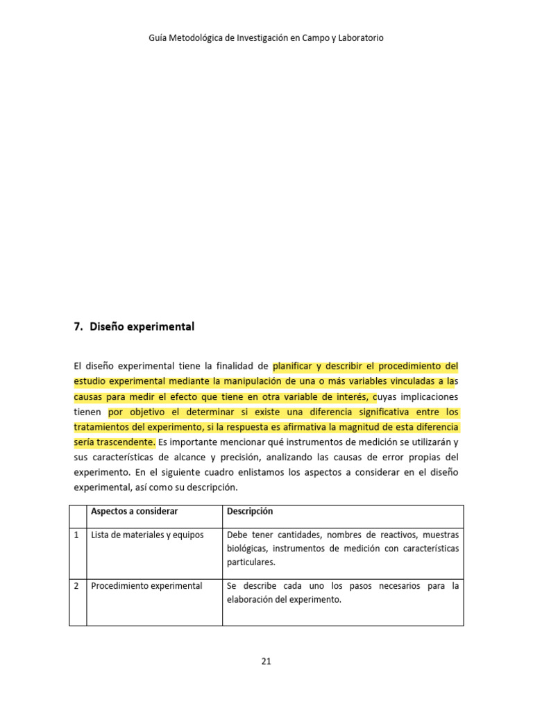 Guía de Investigación en campo y lab.-21-34 (1) | PDF | Muestreo ... Guía de Investigación en campo y lab.-21-34 (1) | PDF | Muestreo ...