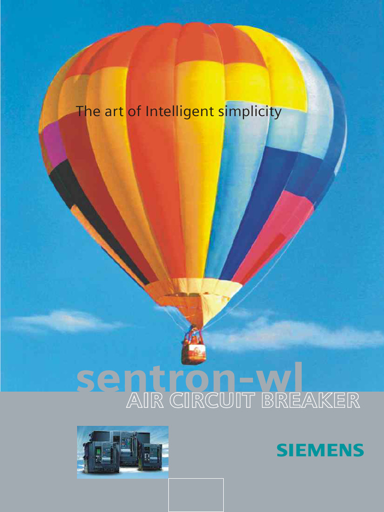 Sentron WL Air Circuit Breaker Features | PDF | Switch | Ac Power