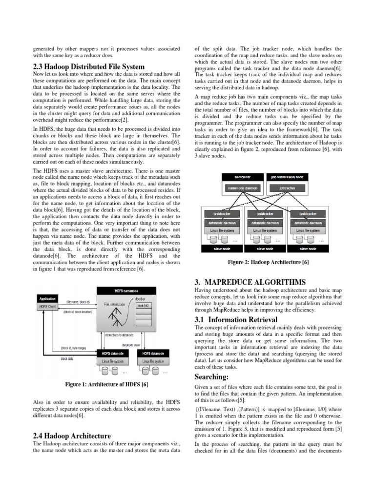 Map Reduce Algorithm Pdf Apache Hadoop Map Reduce 6901