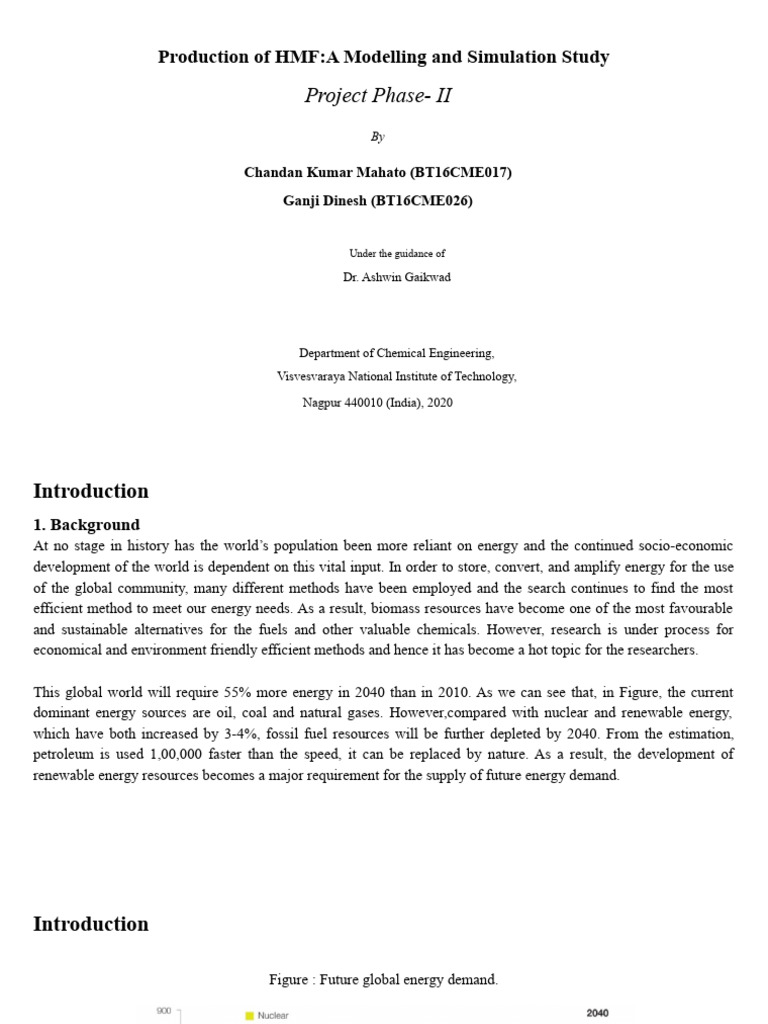 Project phase-II (BT16CME017,026) | PDF | Glucose | Chemical Reactions