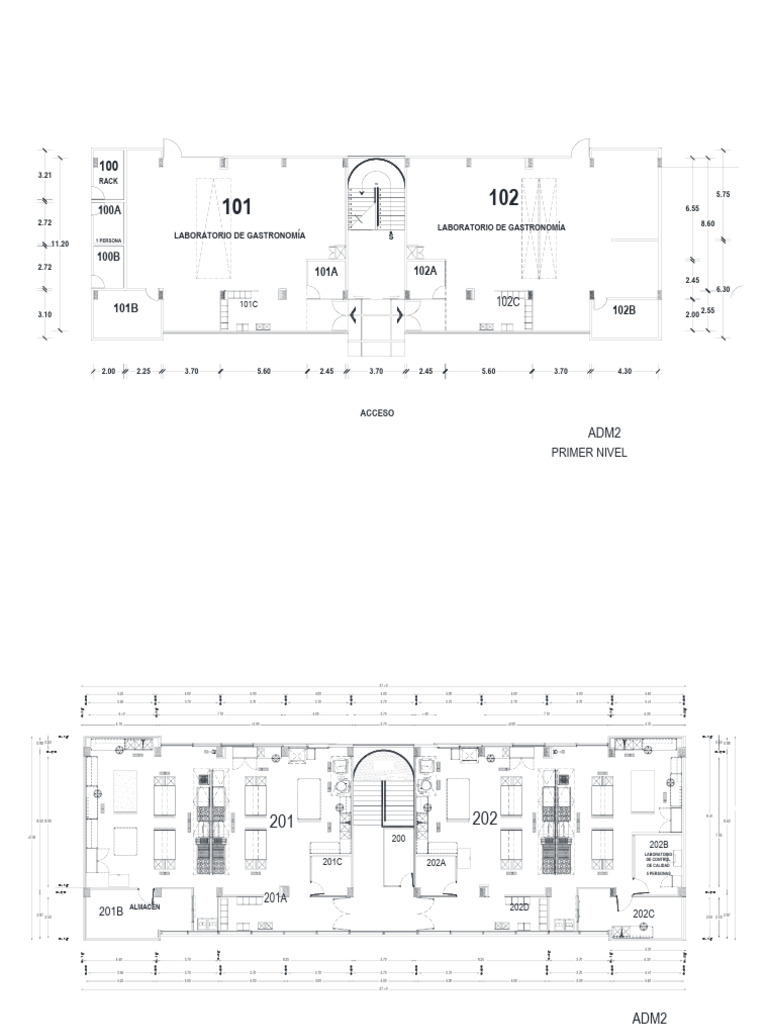 PLANOS ING1 EMA7 ADM2 | PDF | Ciencias Naturales | Ingeniería