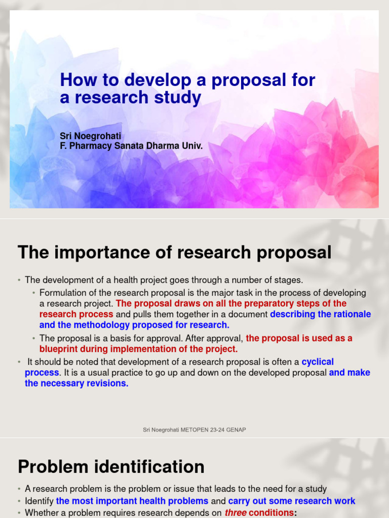 How To Develop A Proposal | PDF | Quantitative Research | Hypothesis