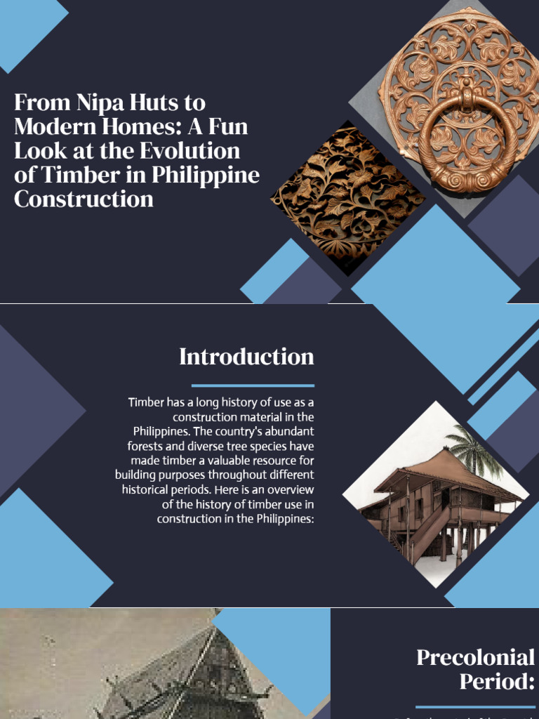 From Nipa Huts To Modern Homes A Fun Look at The Evolution of Timber in Philippine Construction ...