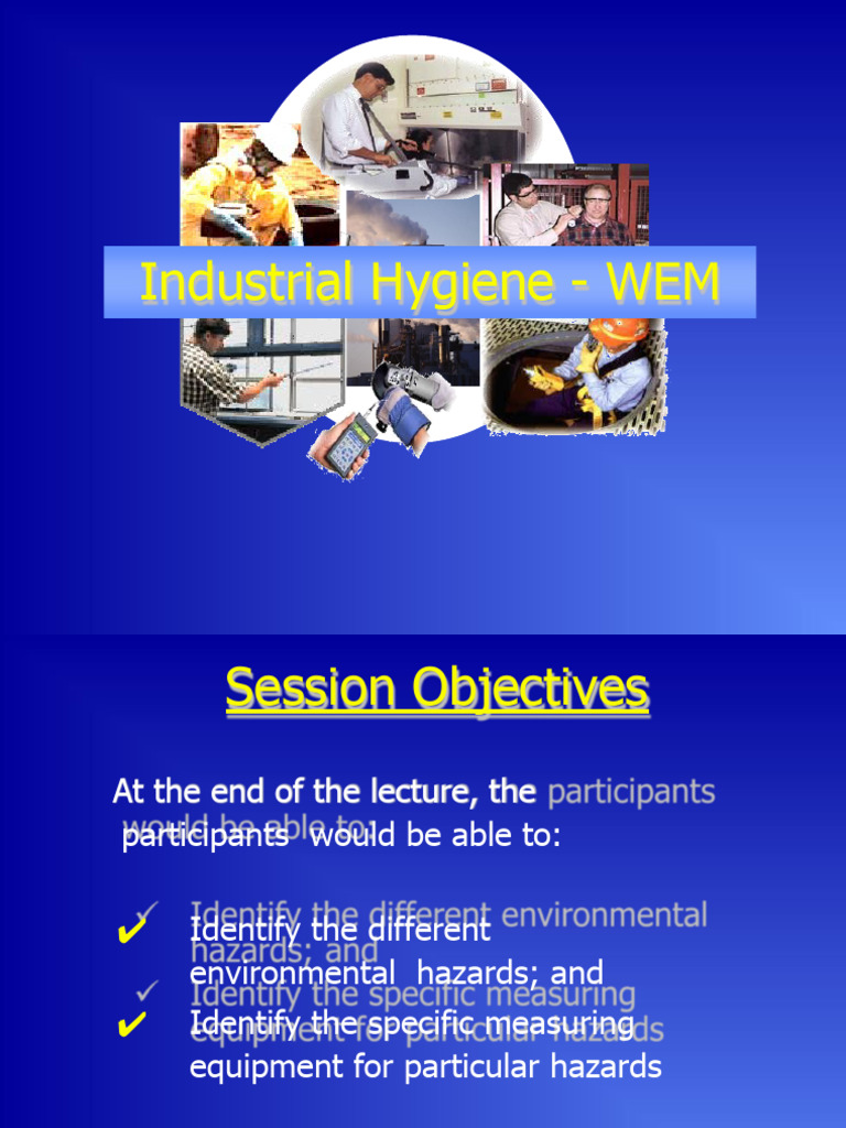 Industrial Hygiene | PDF | Hazards | Occupational Hygiene