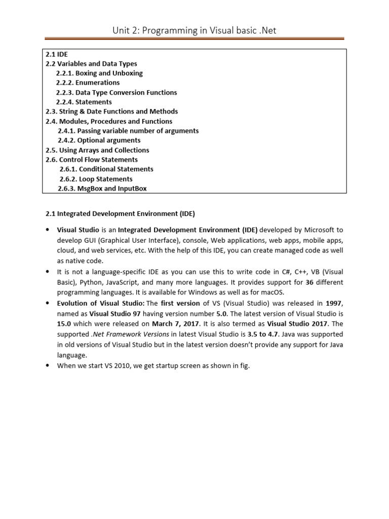 Unit_2 | PDF | Parameter (Computer Programming) | Method (Computer Programming)