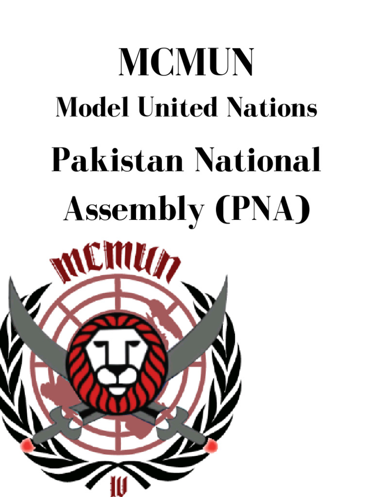 Model United Nations: Pakistan National Assembly (PNA) | PDF | Military ...