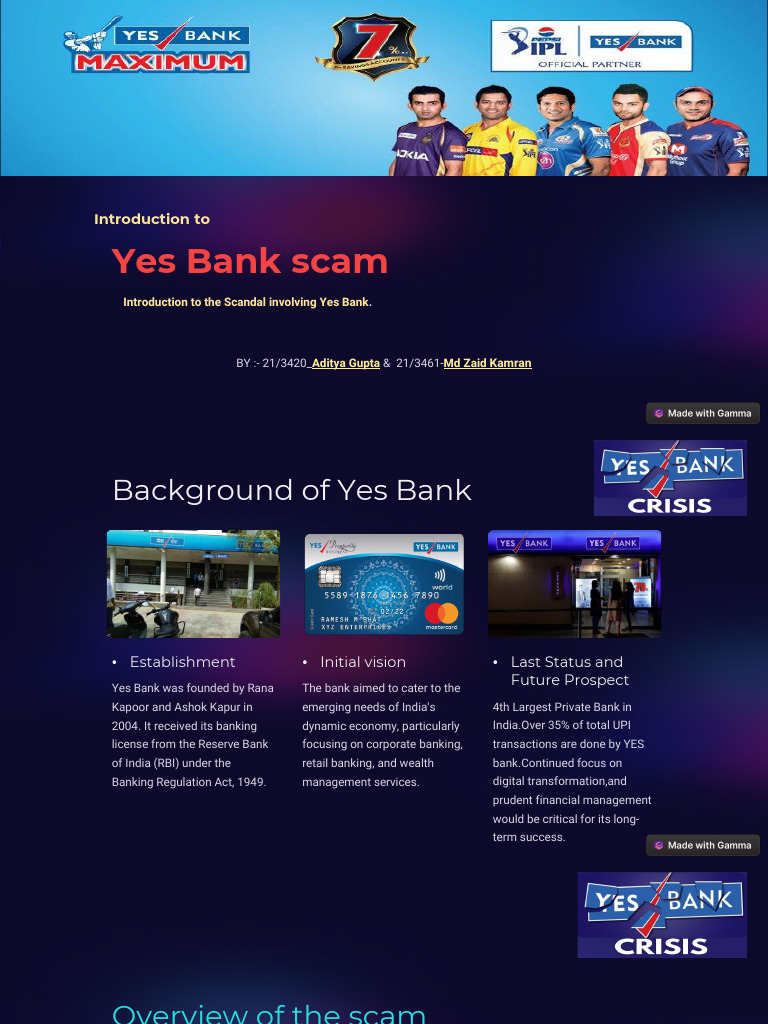 Yes Bank Scam | PDF