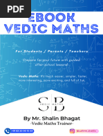 Worksheet Vedic Mathematics | PDF | Teaching Mathematics