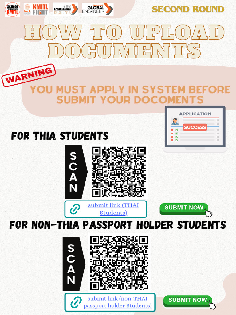 How To Upload Doc (2nd Round) | PDF
