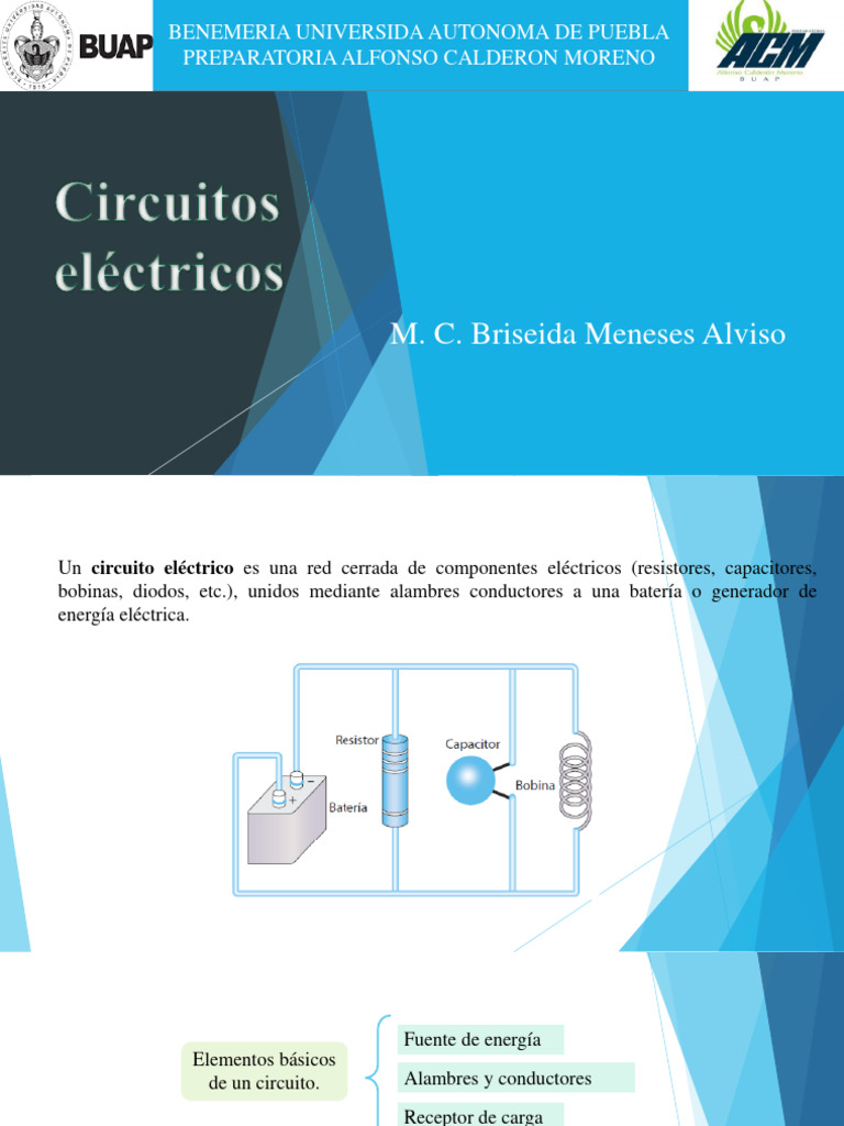 Clase 9 Circuitos | PDF | Resistencia Eléctrica y Conductancia | Energia electrica