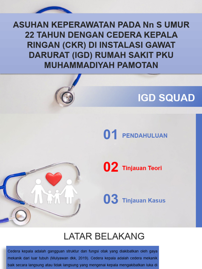 Studi Kasus Igd CKR | PDF