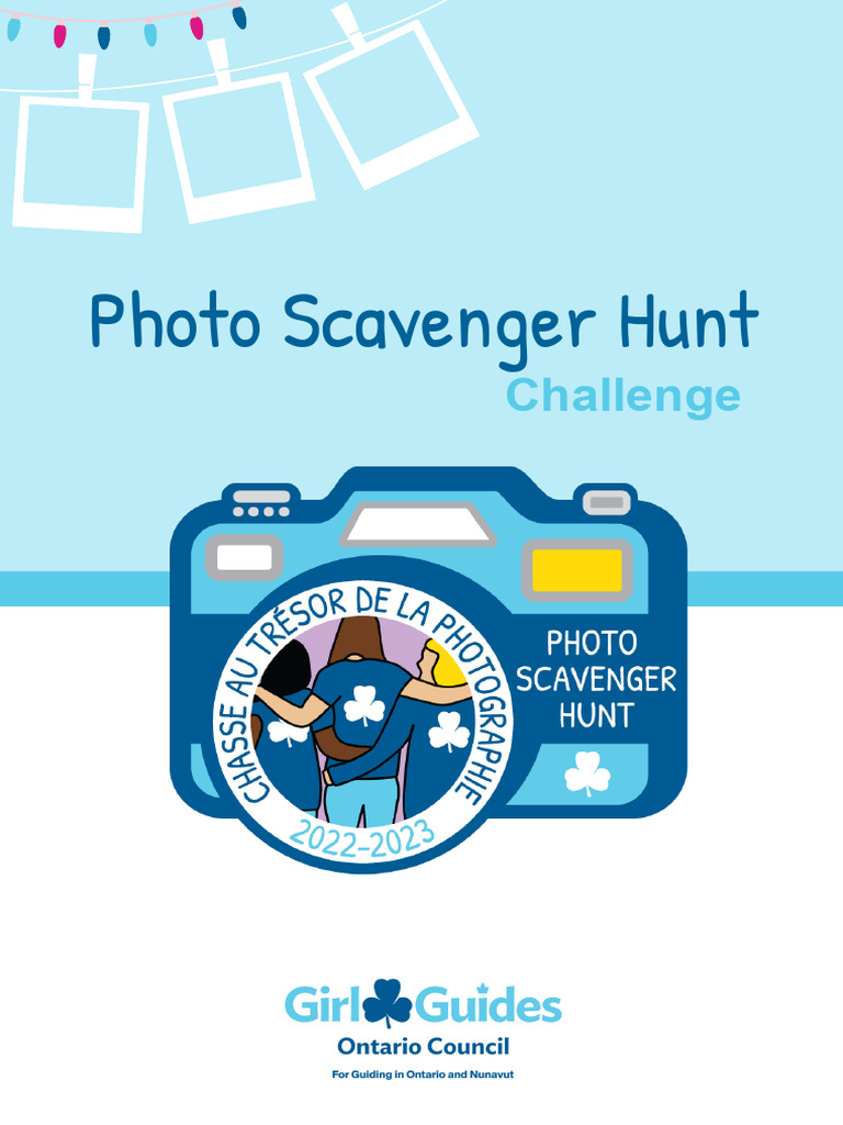 Photo Scavenger Hunt Activity Guide | PDF