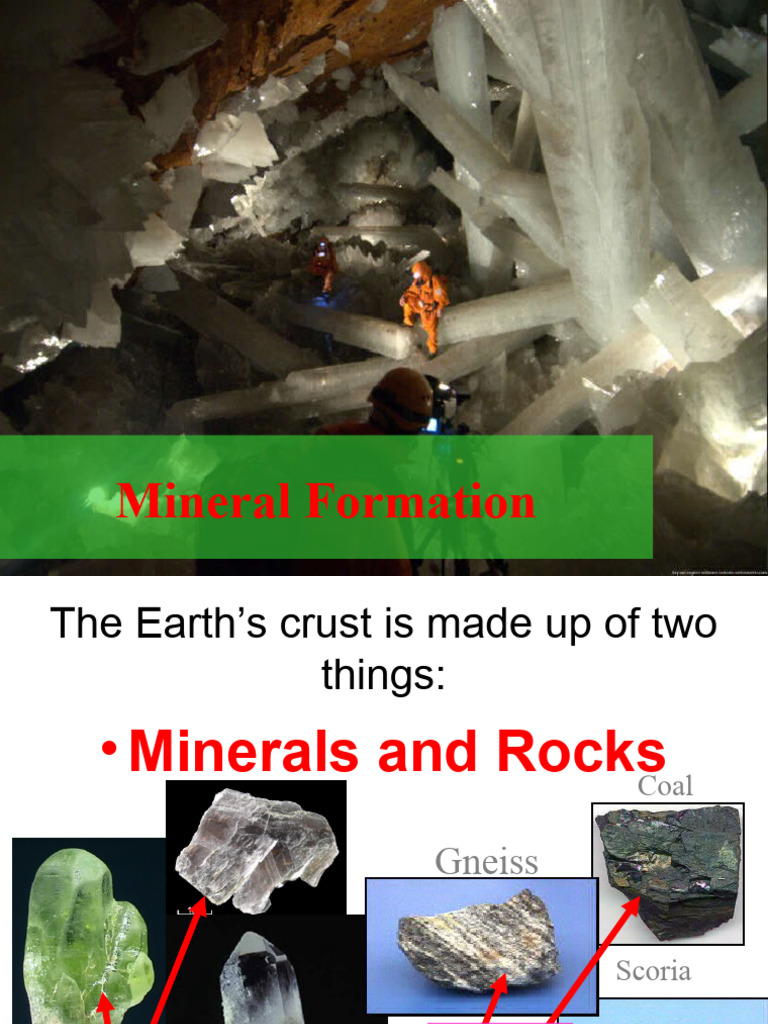 Understanding Mineral Formation and Properties | PDF | Minerals | Crystal