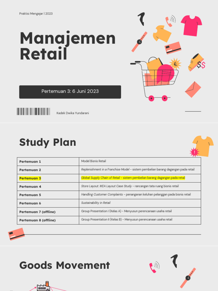 Manajemen Retail Pertemuan 3 Download Free Pdf Supply Chain