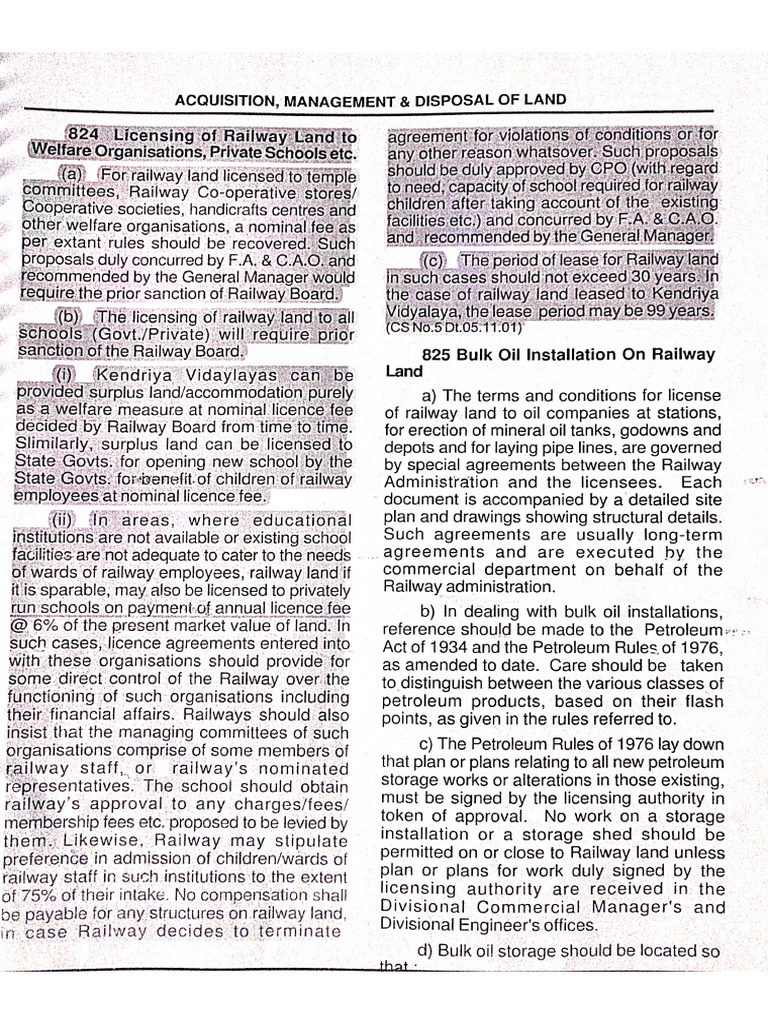 Acquisition, Management & Disposal of Land | PDF