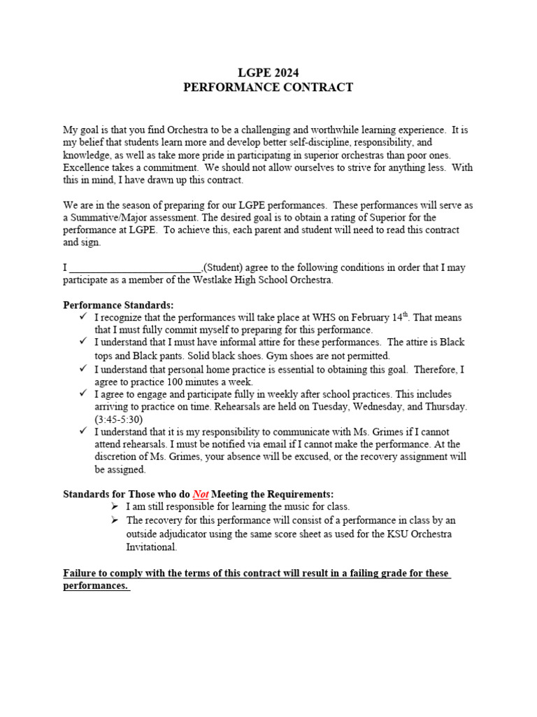 LGPE Contract 2024 | PDF