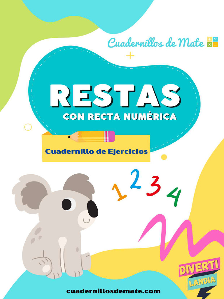Restas Con Recta Numerica | PDF
