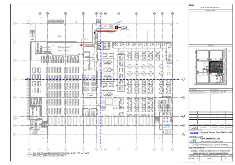 Building 02 - Corridor Smoke Extraction Layout For 2nd Floor | PDF