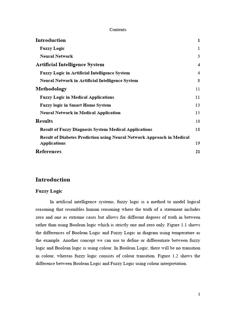 Introduction To Artificial Intelligence Assignment | PDF | Fuzzy Logic | Artificial Neural Network
