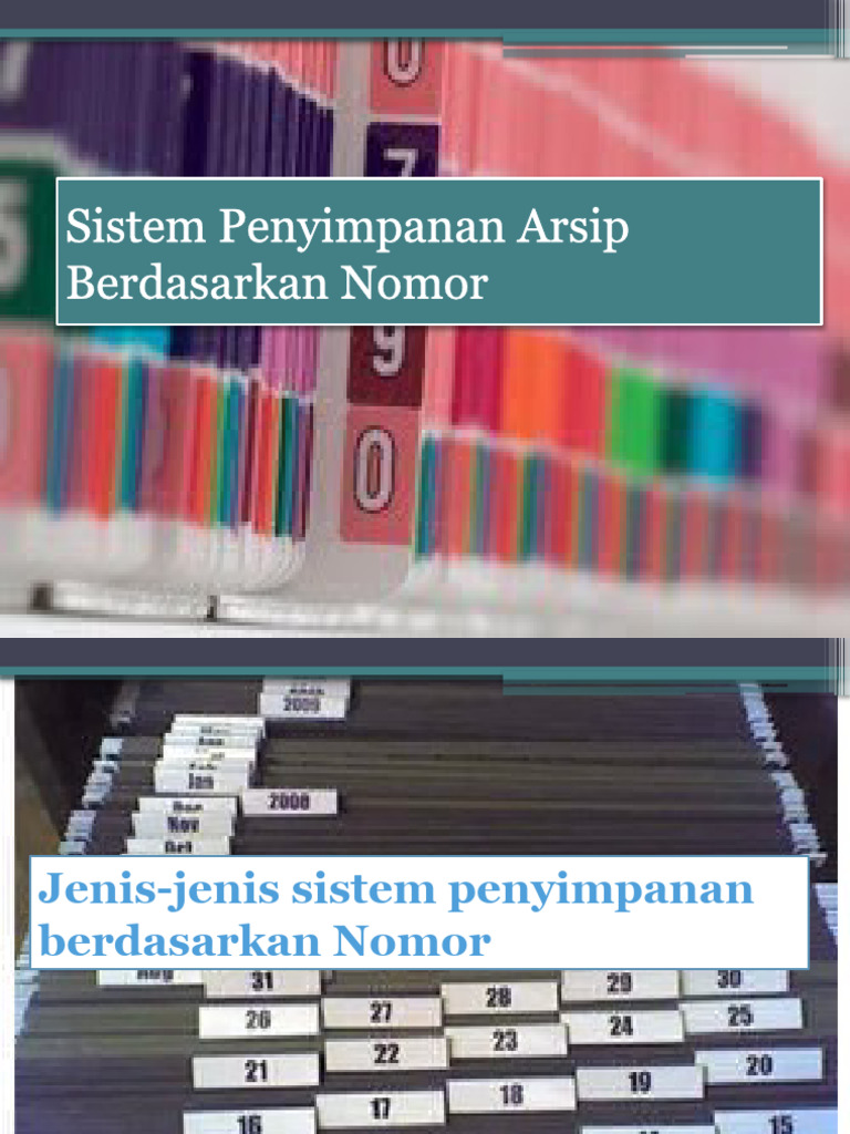 Sistem Penyimpanan Arsip Berdasarkan Nomor | PDF