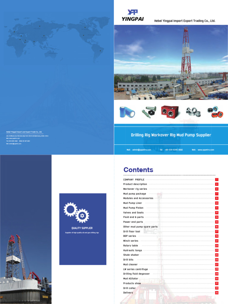 YingPai Brochure | Download Free PDF | Pump | Valve