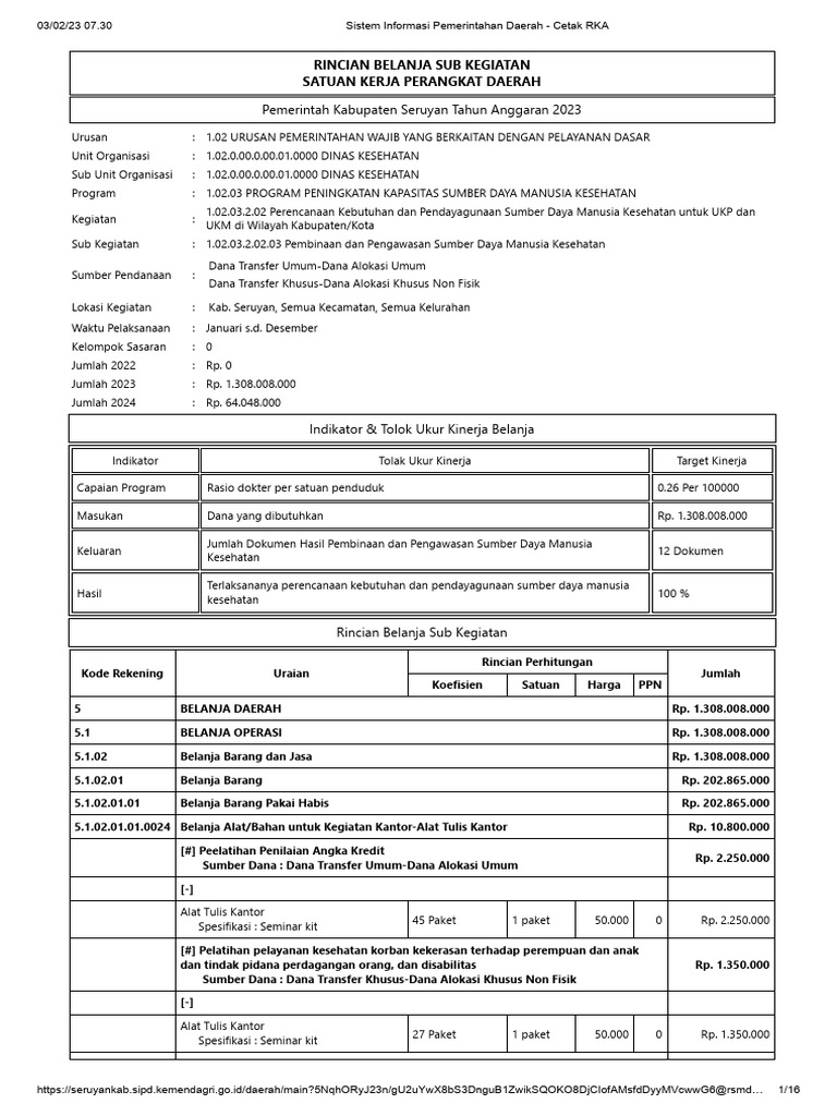 Pembinaan Dan Pengawasan Sumber Daya Manusia Kesehatan | PDF