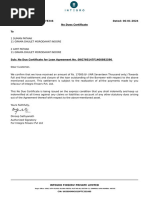 Solvency Certificate Format | PDF | Finance & Money Management