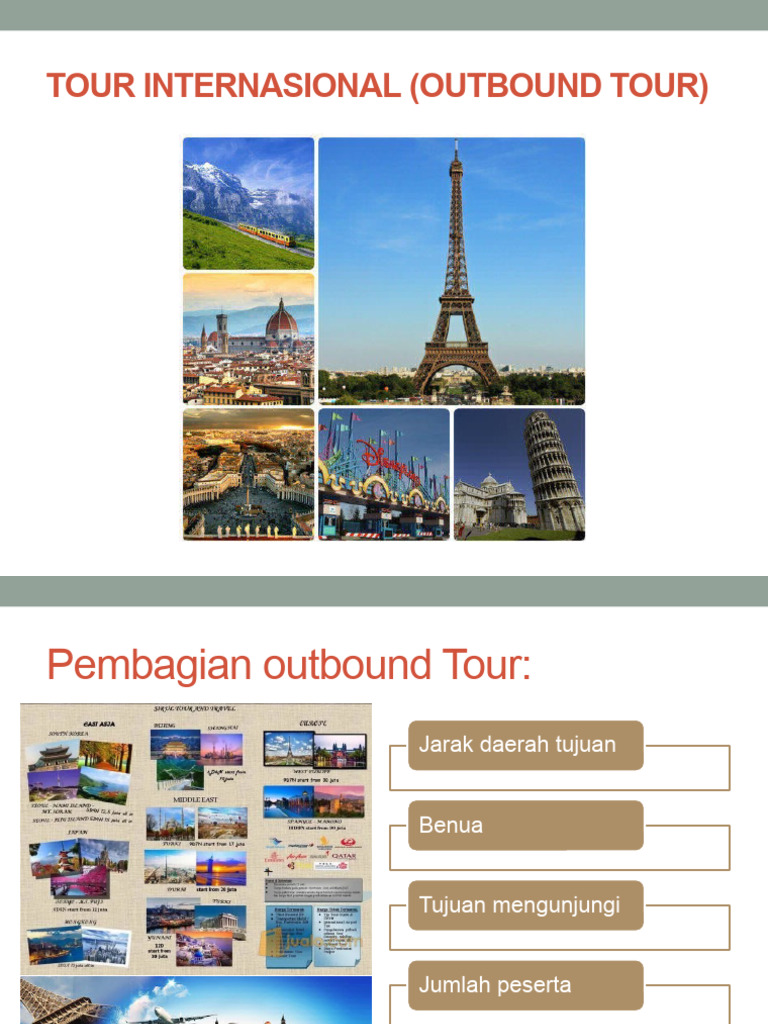 Tour Internasional (OUTBOUND TOUR) | PDF
