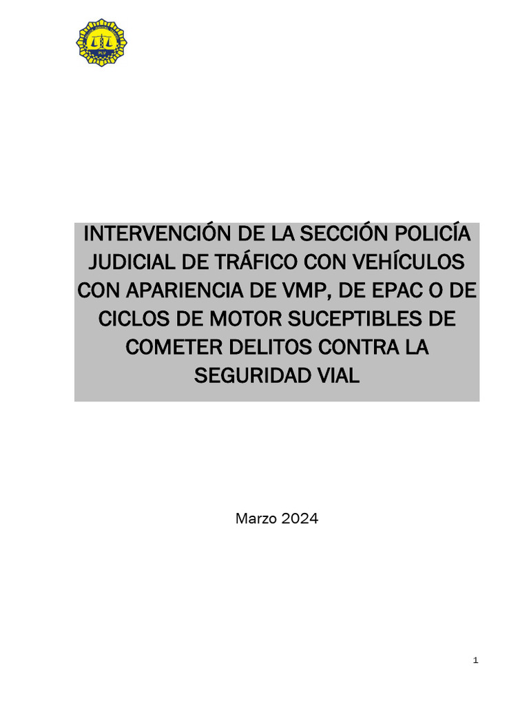 Informacion PLV Sobre Vmp. Marzo 2024 | PDF | Licencia de conducir | Transporte de tierra