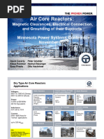 Air Core Reactor Design Guidelines | PDF | Inductor | Electrical Substation