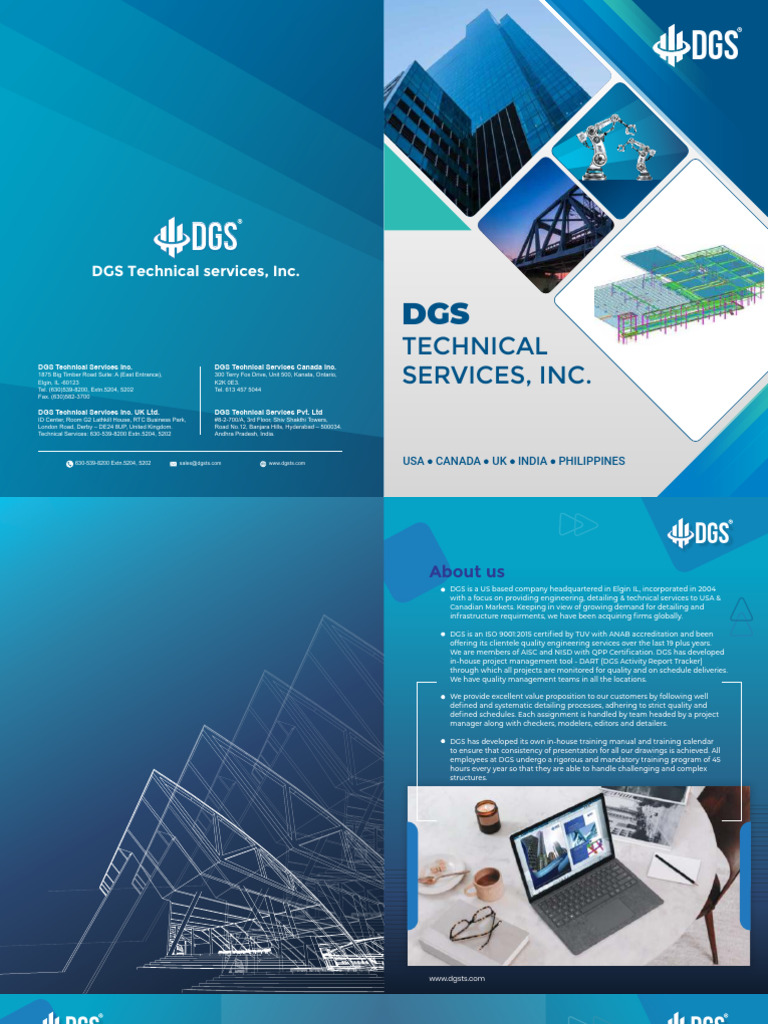 DGS Technical Services Overview | PDF | Automation | Bridge