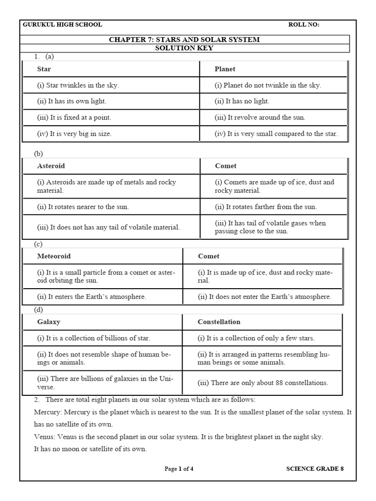 Solar System and Celestial Bodies Guide | PDF | Planets | Solar System