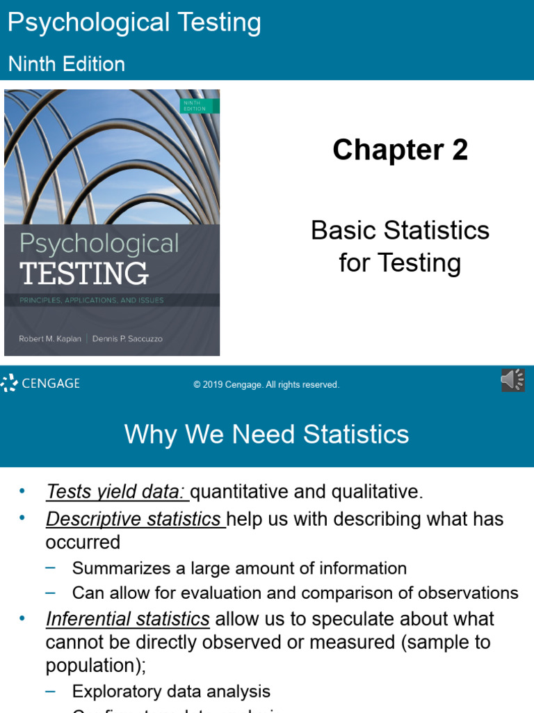 2. Chapter 2_ Basic Statistics (1) | PDF | Level Of Measurement ...