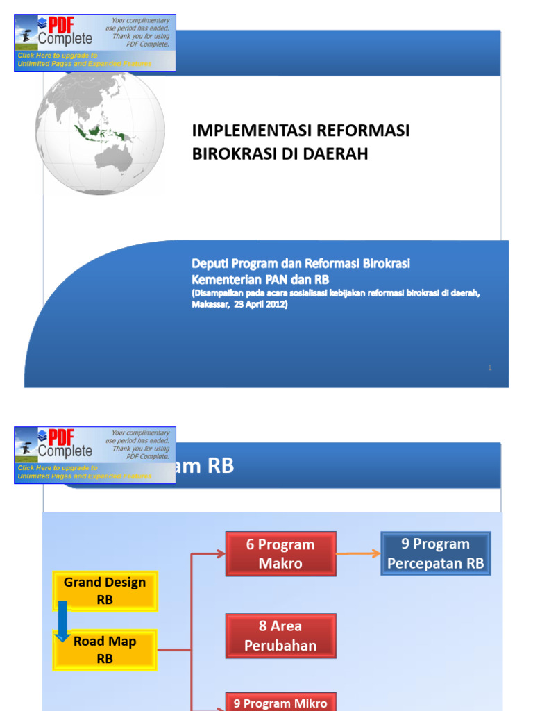Implementasi RB Di Daerah | PDF