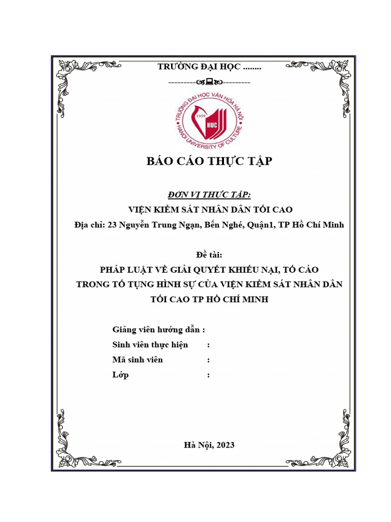 Bctt Viện Kiểm Sát | PDF