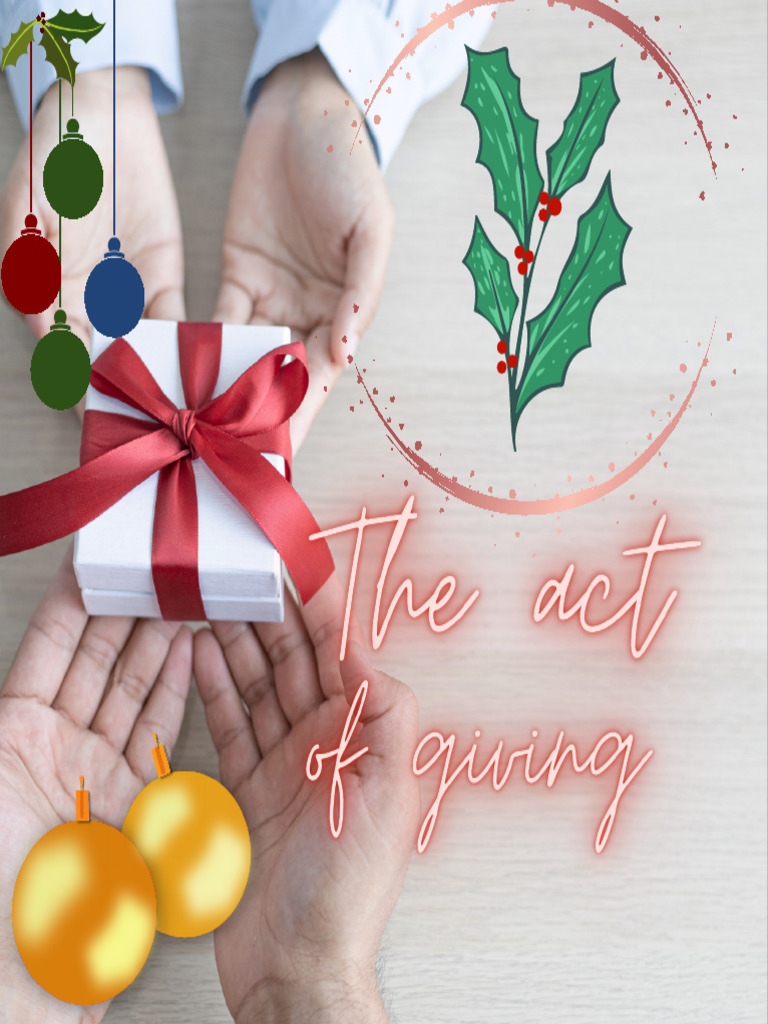 The Act of Giving | PDF