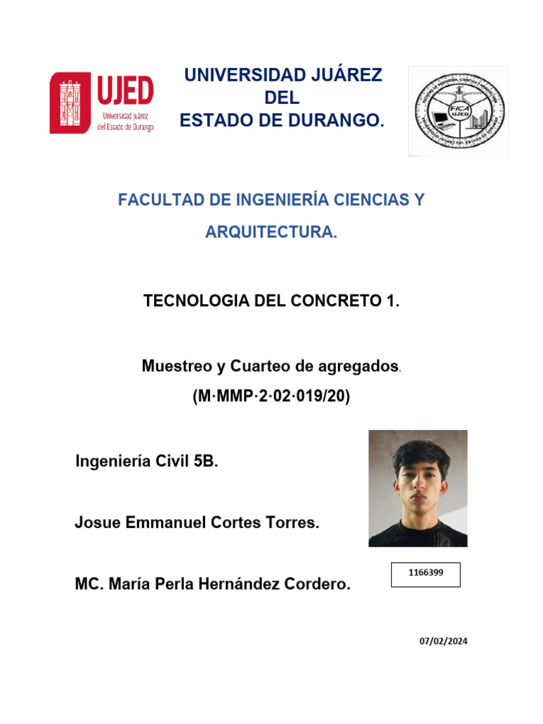 1. Muestreo Y Cuarteo. | PDF | Muestreo (Estadísticas) | Laboratorios